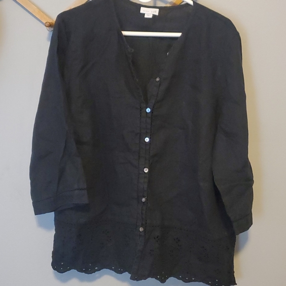 J. Jill | Tops | J Jill Linen Tunic | Poshmark